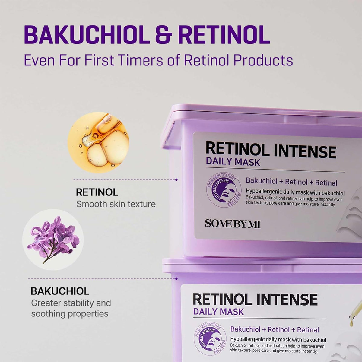 Some By Mi Retinol Intense Daily Mask | K-Skincare.nl